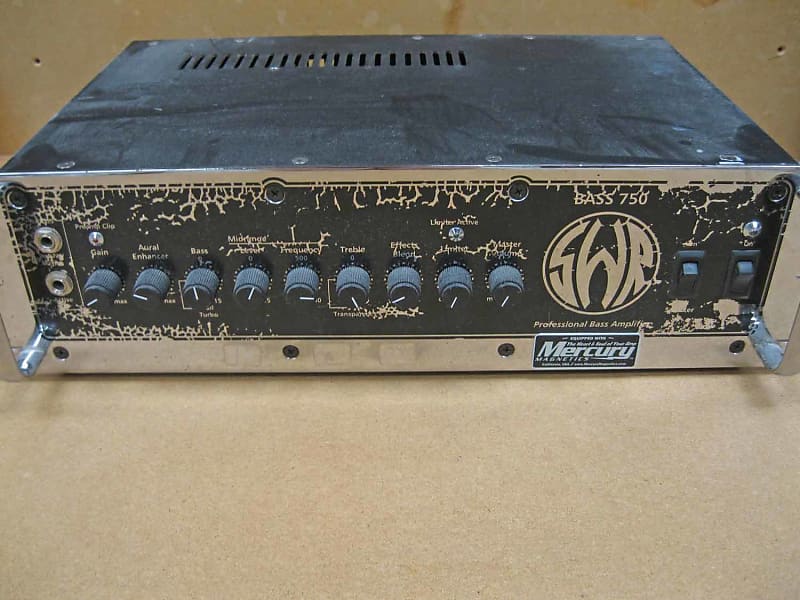 Tech Project – SWR BASS 750 Amplifier | Reverb