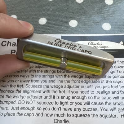 Charlies Slide pro capo for Dobro | Reverb