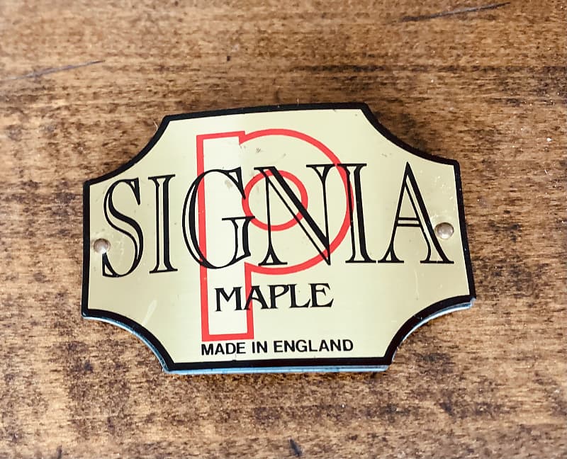 PREMIER SIGNIA badge | Reverb
