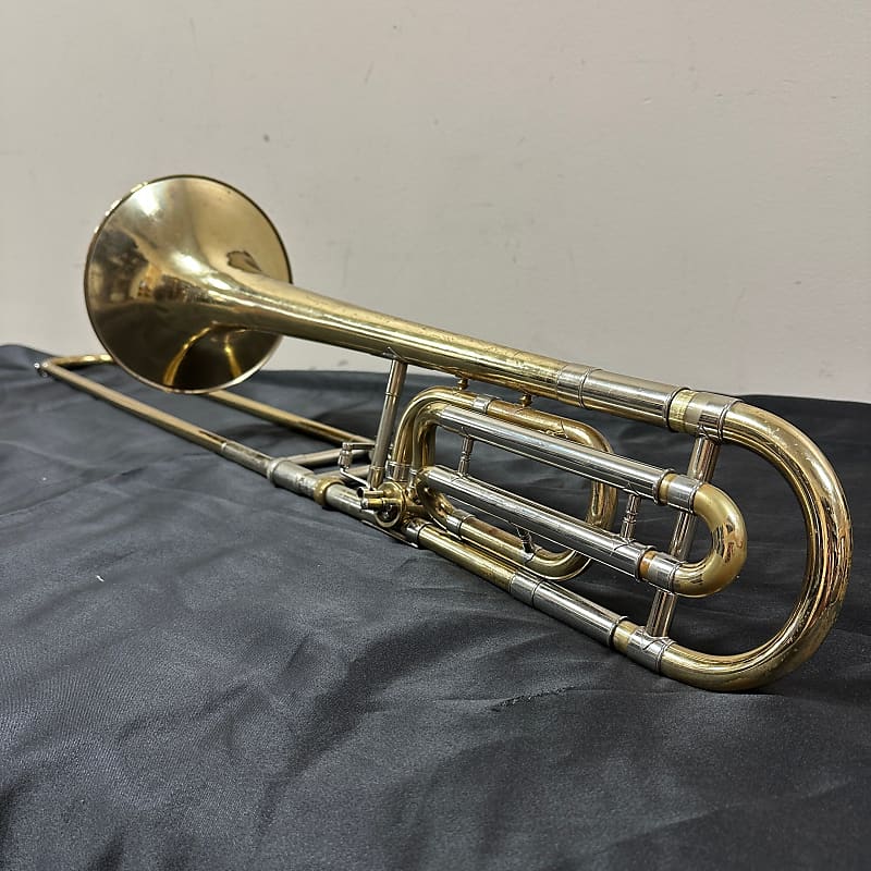 Bach Stradivarius F Trigger Trombone Model 42 with Case | Reverb