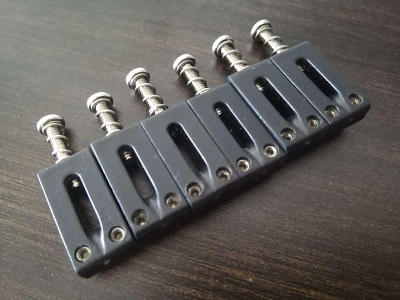 Graph Tech String Saver Strat Guitar Bridge Saddles Narrow | Reverb