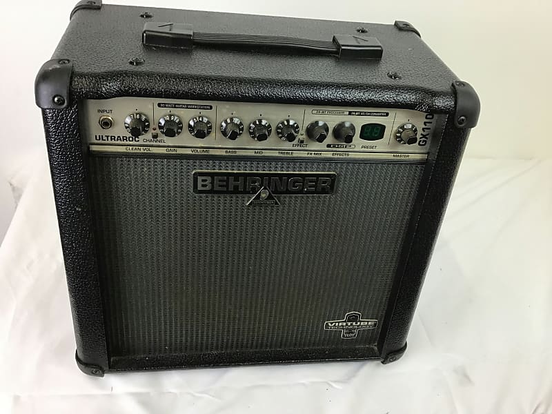 Used Behringer GX110 Solid State Guitar Amps | Reverb