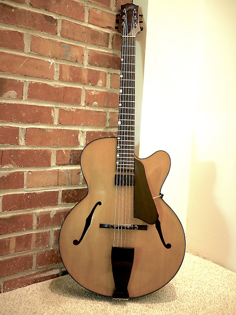 Gilchrist Junior archtop guitar [2013] in Antique Natural / | Reverb
