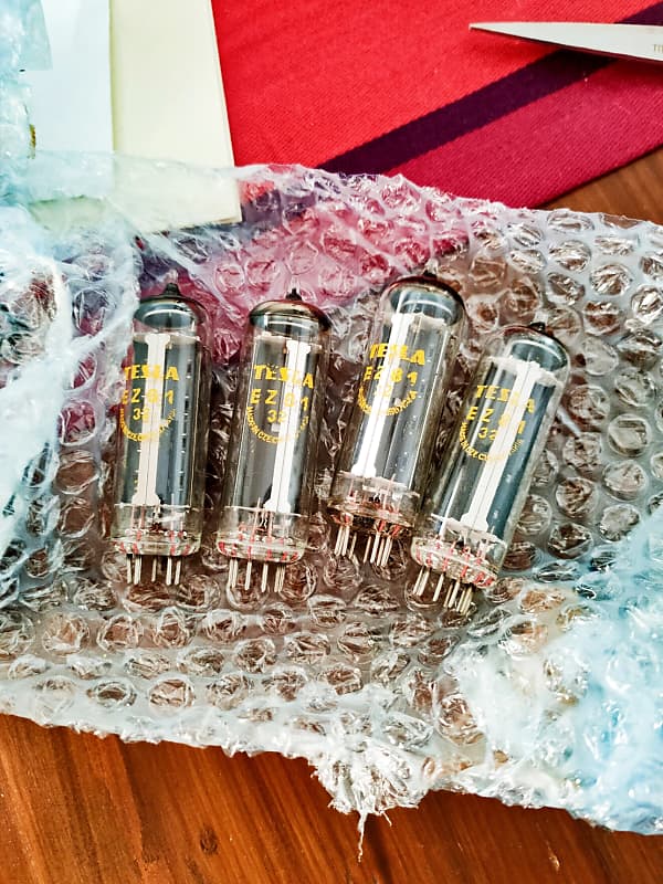 Tesla Ez81 NOS 1970 (4 Tubes) | Reverb UK