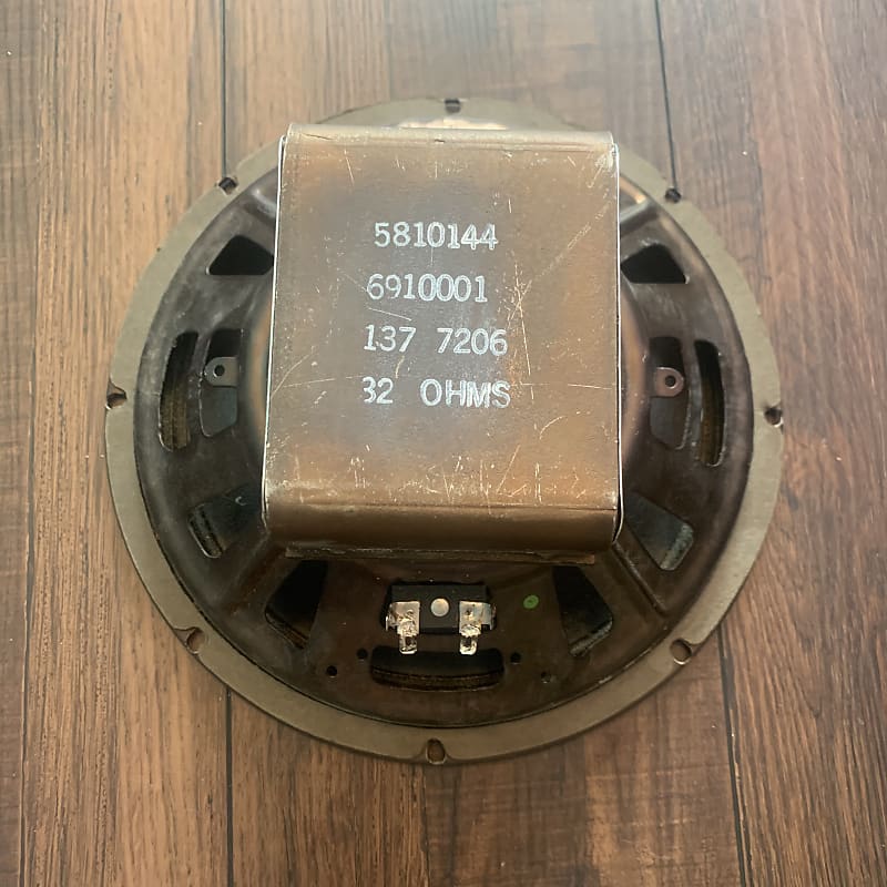 1972 Ampeg SVT 10” 32 Ohm Speaker | Reverb