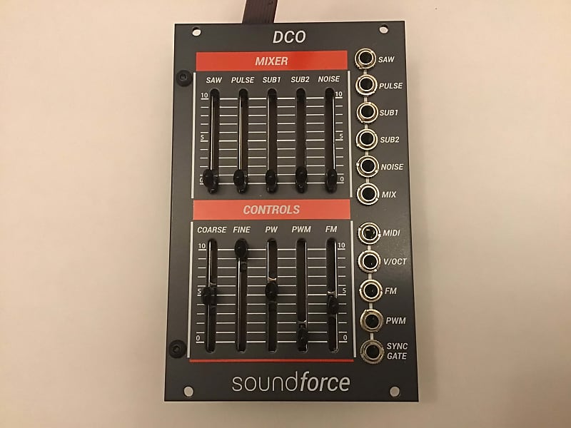 Soundforce DCO Juno-Inspired Oscillator 2022 - Grey | Reverb