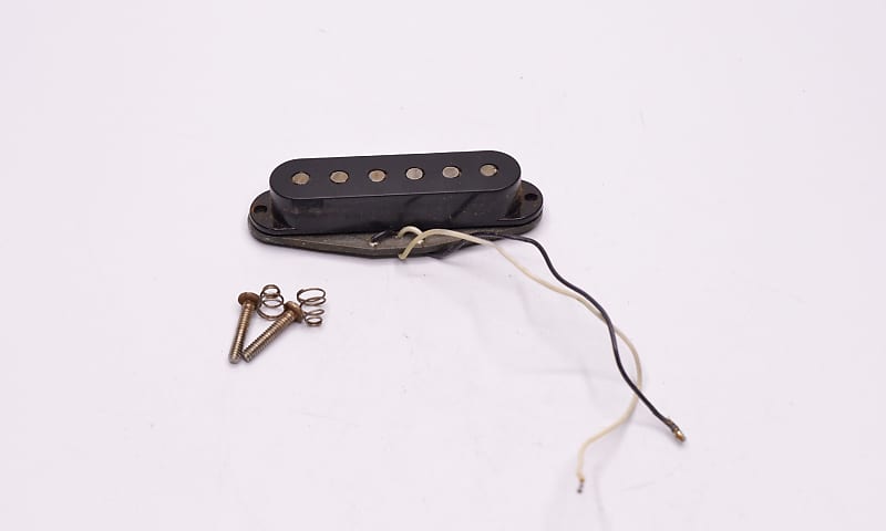 1977 Vintage Fender Stratocaster Gray Bottom Flat-Pole Pickup | Reverb