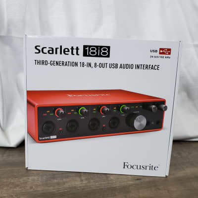 Focusrite scarlett 8i8 | Reverb
