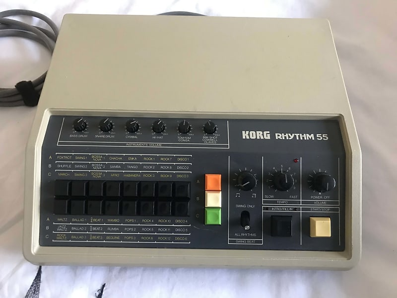 Korg Rhythm 55 Vintage Drum Machine 1979 (240v) | Reverb
