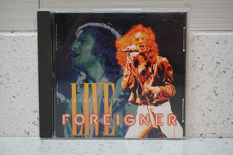 Foreigner Classic Hits Live CD 1993 Atlantic Classic Rock | Reverb