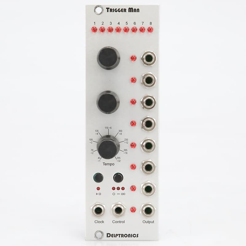 Delptronics Trigger Man Gate/Trigger Sequencer Eurorack | Reverb