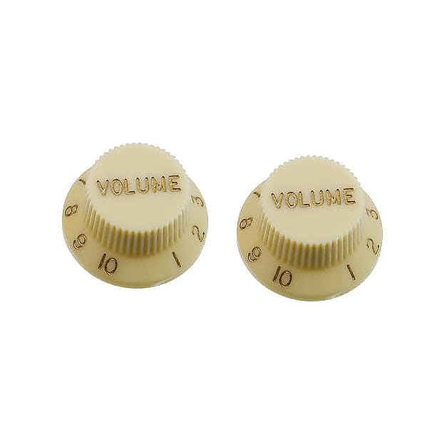 Allparts PK-0154 Set of 2 Plastic Volume Knobs for | Reverb