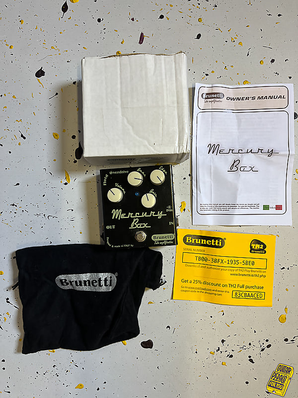 Brunetti Mercury Box Overdrive | Reverb