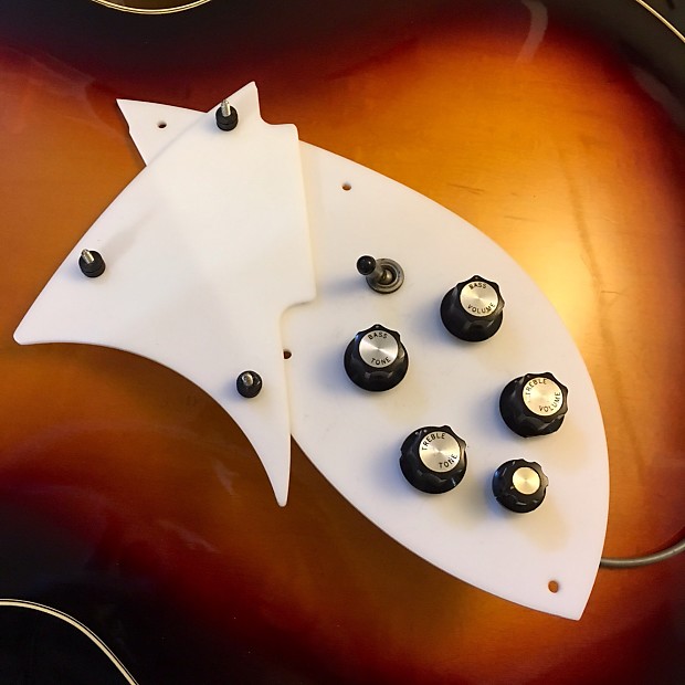 Rickenbacker Pickguard, wiring harness & knobs 1967 330 335 | Reverb