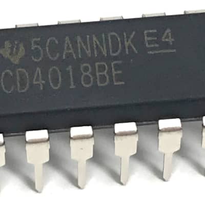 Texas Instruments CD4018BE CD4018 CMOS Presettable | Reverb
