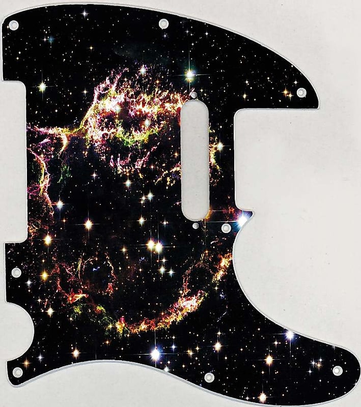 Graphical pickguard Fender Telecaster Tele Standard 8 Hole | Reverb UK