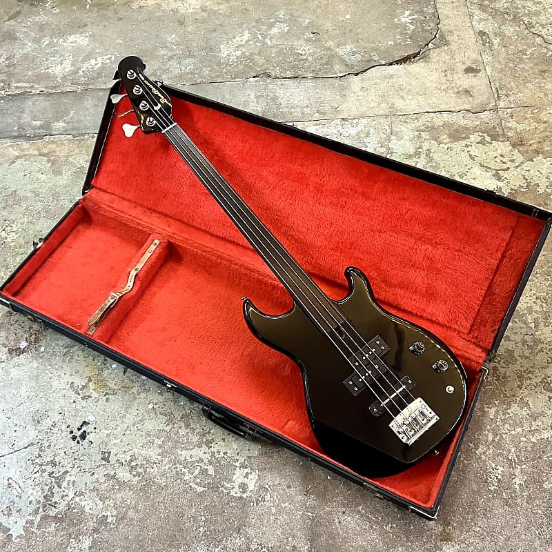Yamaha BB-2000 Fretless c 1980 - Black original vintage MIJ | Reverb