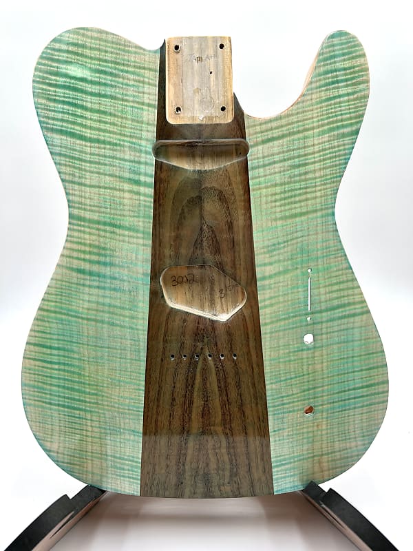 Warmtone Custom Guitars “Flamed Walnut” Tele | Reverb