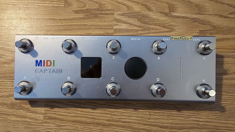 PaintAudio MIDI Captain Foot Controller (Gold) 2023 | Reverb