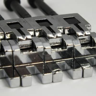 Floyd Rose Chrome Bridge Saddles & Locking Screws set for | Reverb