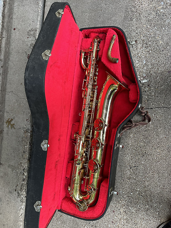 Yanagisawa Vito Stencil Baritone Saxophone 1970s | Reverb
