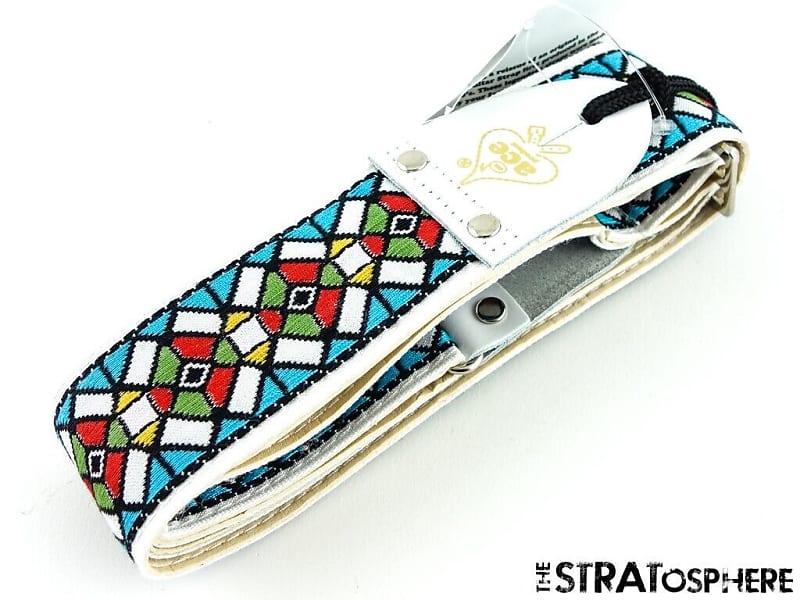 Ace "Stained Glass" GUITAR STRAP from Fender Jimmy Page | Reverb