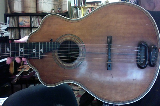Bohmann sympathetic string guitar circa 1900 | Reverb