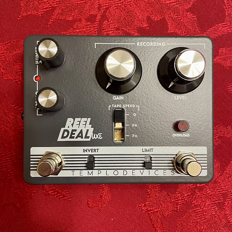 Templo Devices Reel Dealuxe Tape Preamp and Vibrato 2024 | Reverb