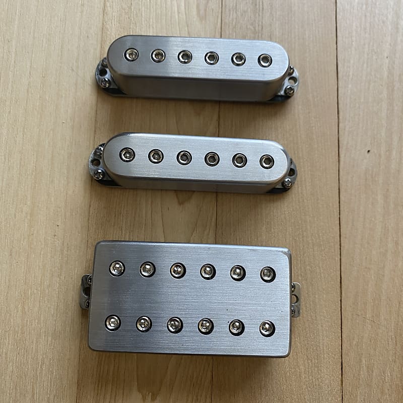 Ibanez Quest Q54 HSS Pickup Set 2021 Brushed Nickel | Reverb
