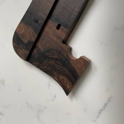 Ziricote Thumb Rest Ramp for Fender Precision Bass | Reverb