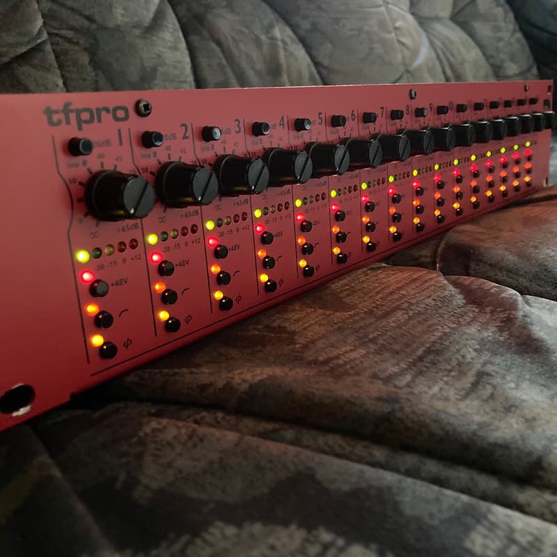 Very Rare TF Pro 16X -16 ch preamp, Ted Fletcher, Joe Meek | Reverb