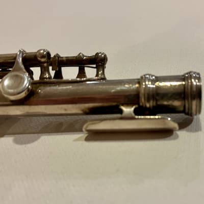 Aubert Solid Silver Piccolo 1940s - Silver | Reverb
