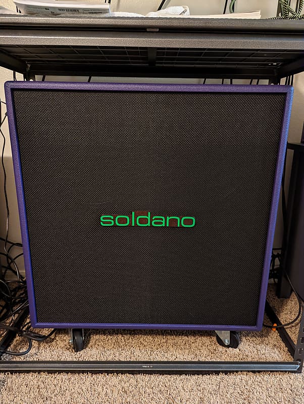 Soldano cabinet 4x12 - Purple v30s | Reverb