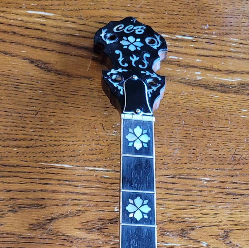 Mastertone Hearts & Flowers Style 5-String Banjo Neck Made in | Reverb