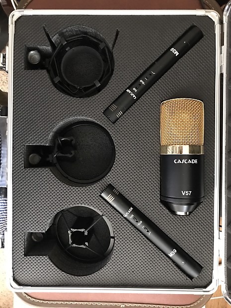 Cascade Cascade V57 and M39 pair condenser microphones | Reverb