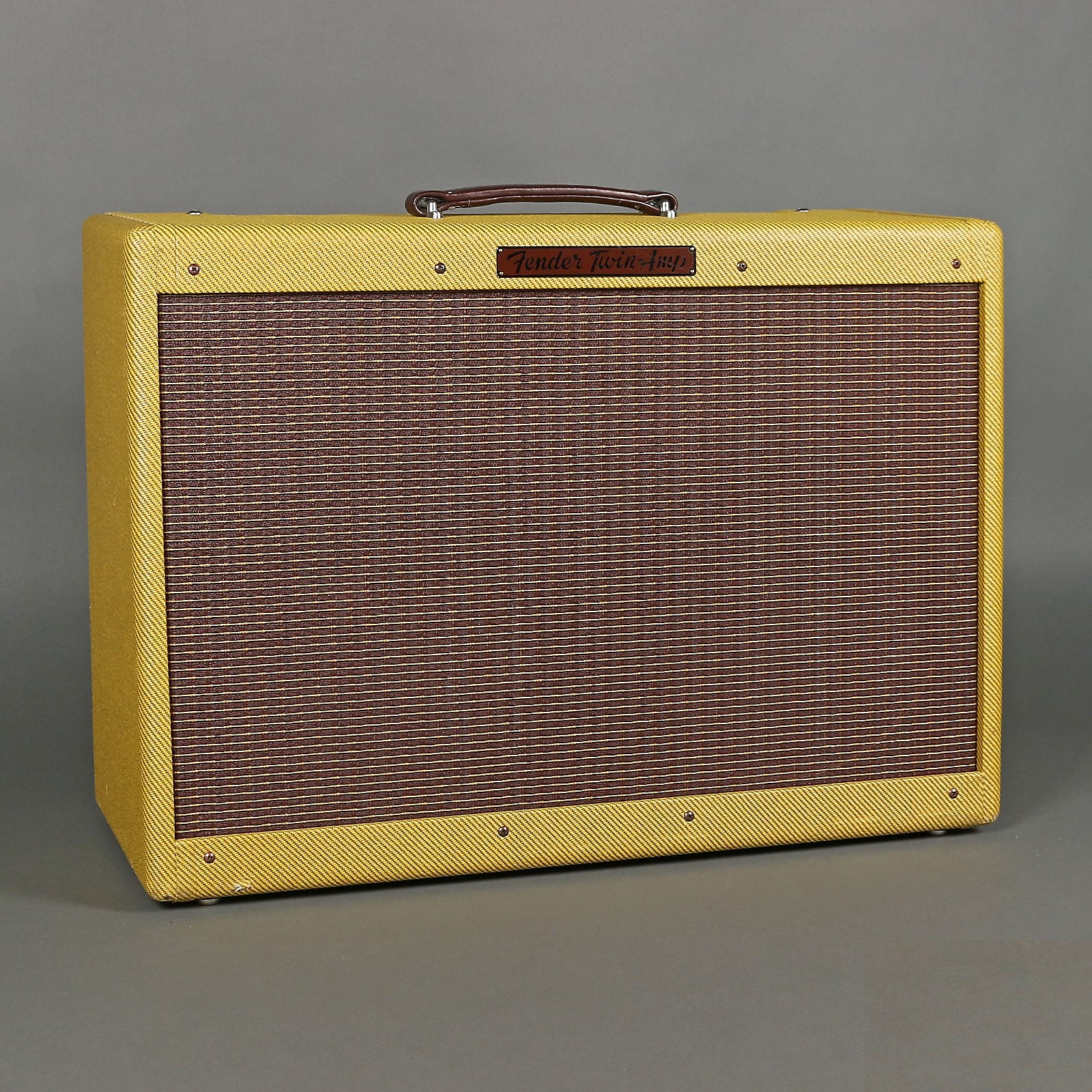 Fender Twin 5F8-A Narrow Panel Big Box 80-Watt 2x12" Guitar | Reverb