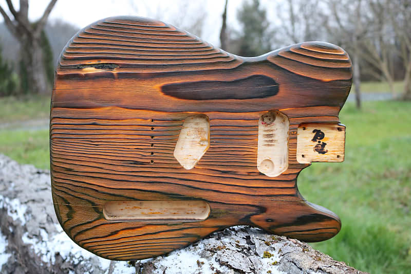 Telecaster "barncaster" body, humbucker neck pickup | Reverb