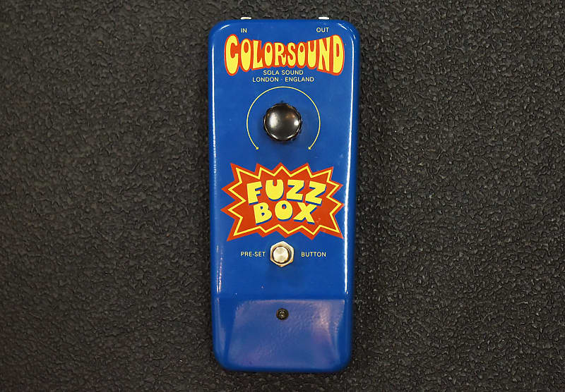 Solasound Colorsound Fuzz Box, Recent | Reverb