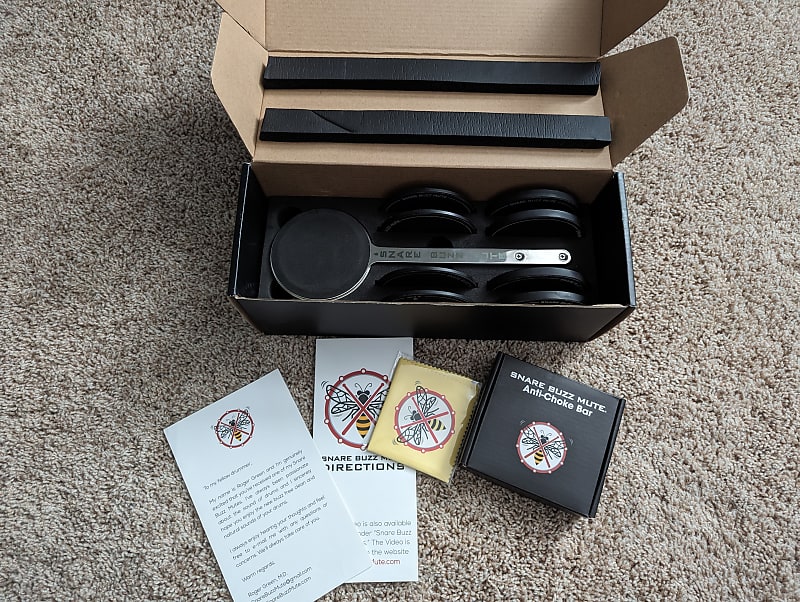 Snare buzz mute drum accessory Ludwig DW Gretch Sonor Pearl | Reverb