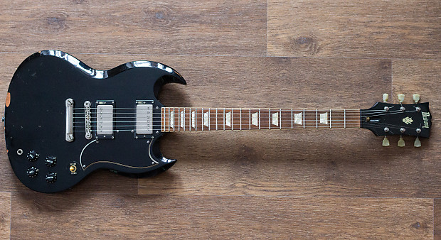 Burny FSG-65 1970s Black | Reverb