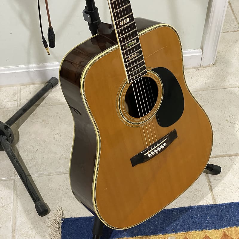 Dixon NO. 762 Dreadnought 1960 - Natural Brazilian Rosewood | Reverb