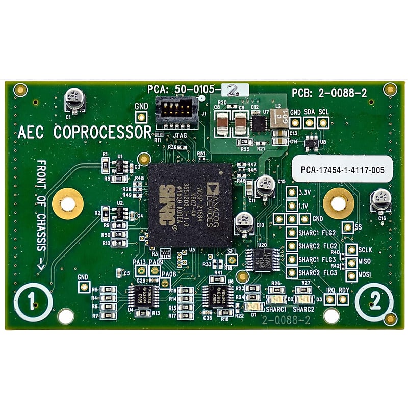 Symetrix Aec 2 Dual Core Co Processor For Radius Nx 4x4 Reverb