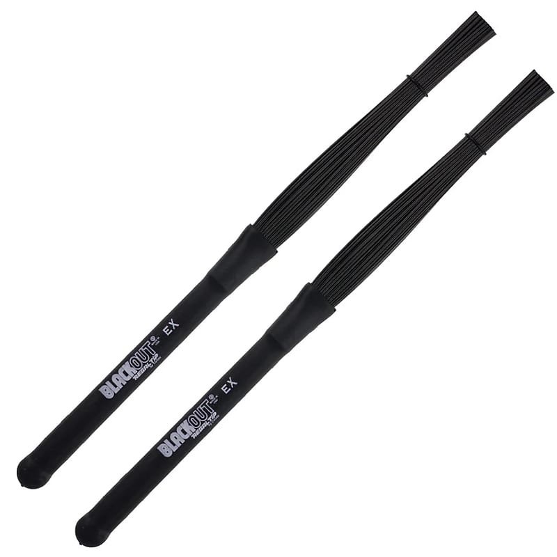 Regal Tip 521R-BJ Blackout EX Cajon Brushes | Reverb