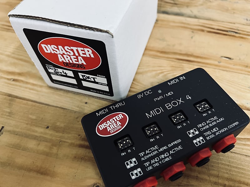 Disaster Area Designs MIDI BOX 4 | Reverb UK