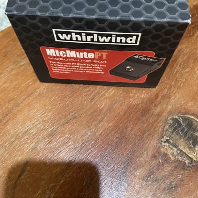 Whirlwind MICMUTE-PT Foot Pedal Push-To-Talk Switch | Reverb