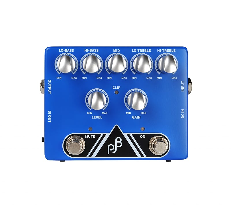 Phil Jones Bass PJB PE-5 Pre Amp EQ DI Pedal | Reverb