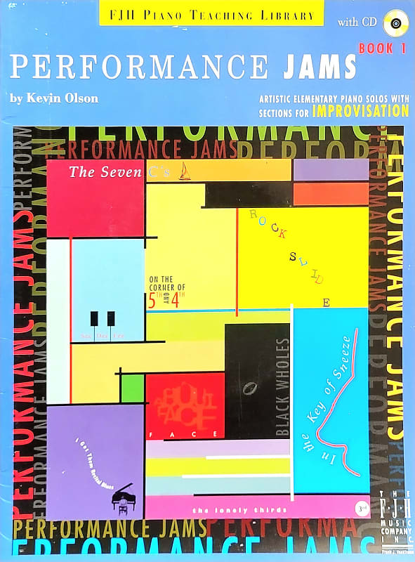 Performance Jams - Book 1 - Elementary Piano Solos | Reverb