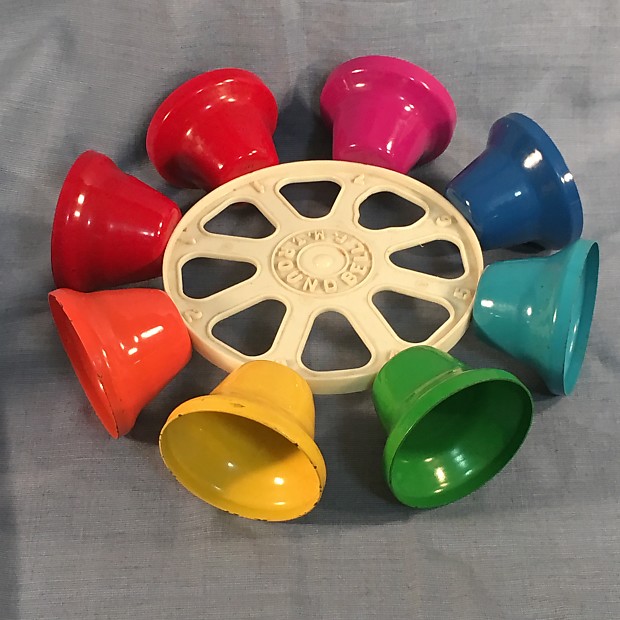 FMT Round Bell Musical Toy Instrument Wheel Music Therapy Aid | Reverb