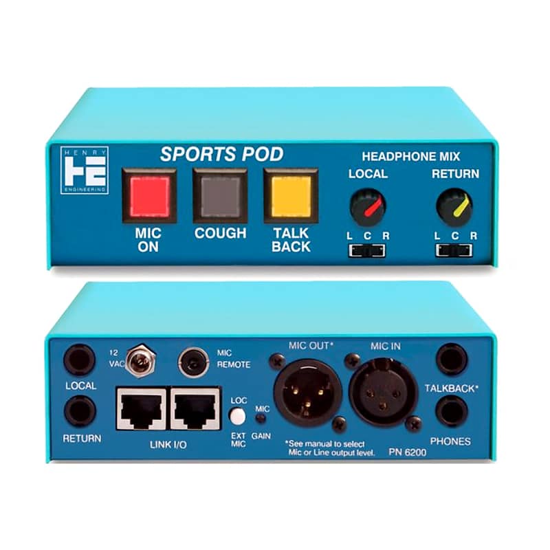 Henry Engineering SPORTS POD Microphone/Headphone Controller | Reverb