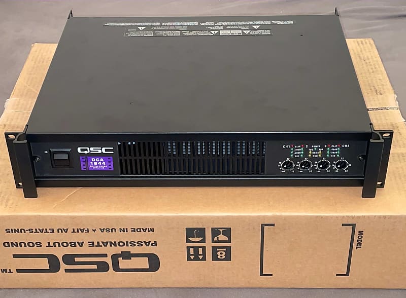 QSC DCA1644 | Reverb
